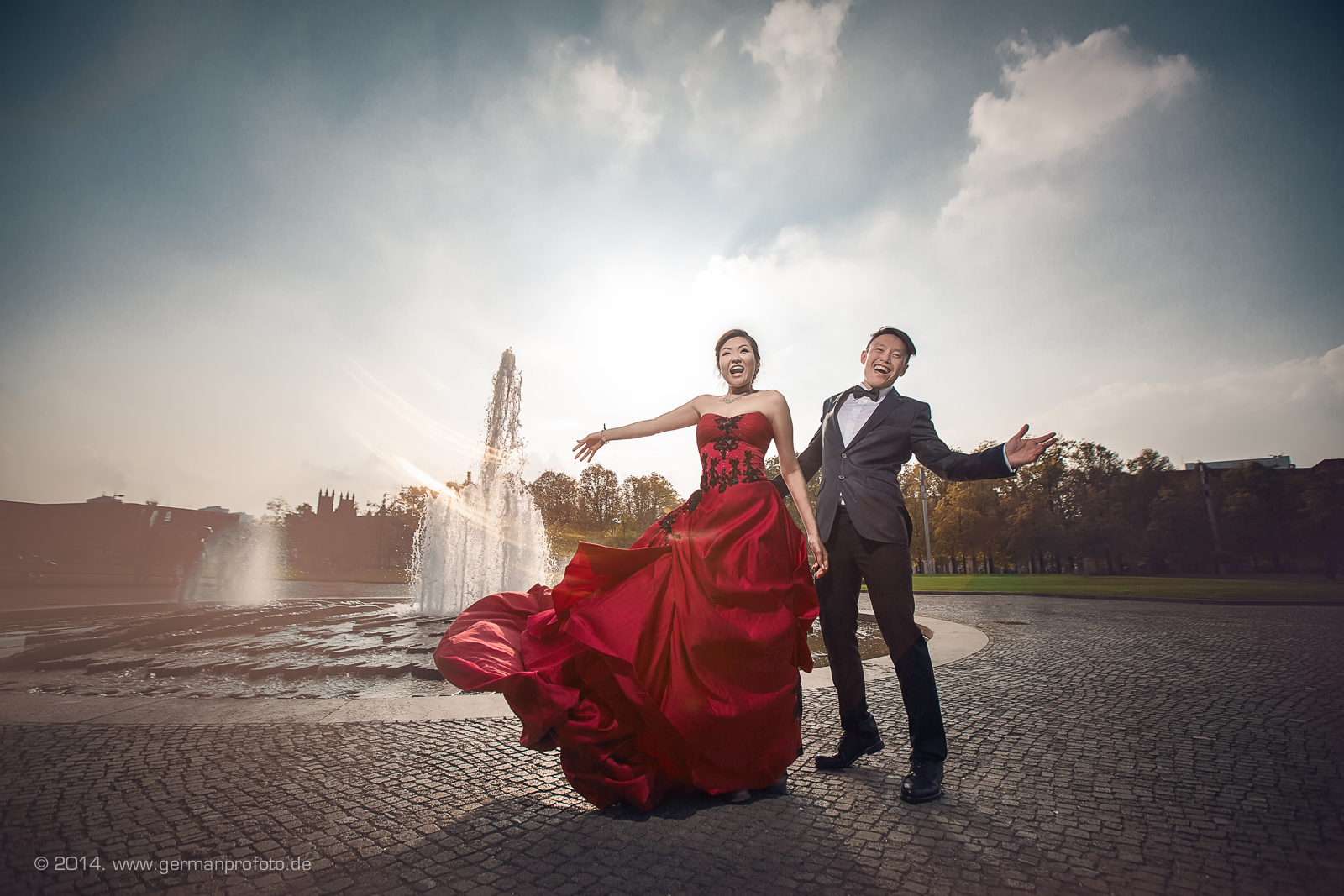 Pre-Wedding in Berlin with Derek & Grace